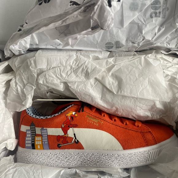 Puma | Shoes | Limited Edition Puma X Sesame Street Elmo Sneakers ...